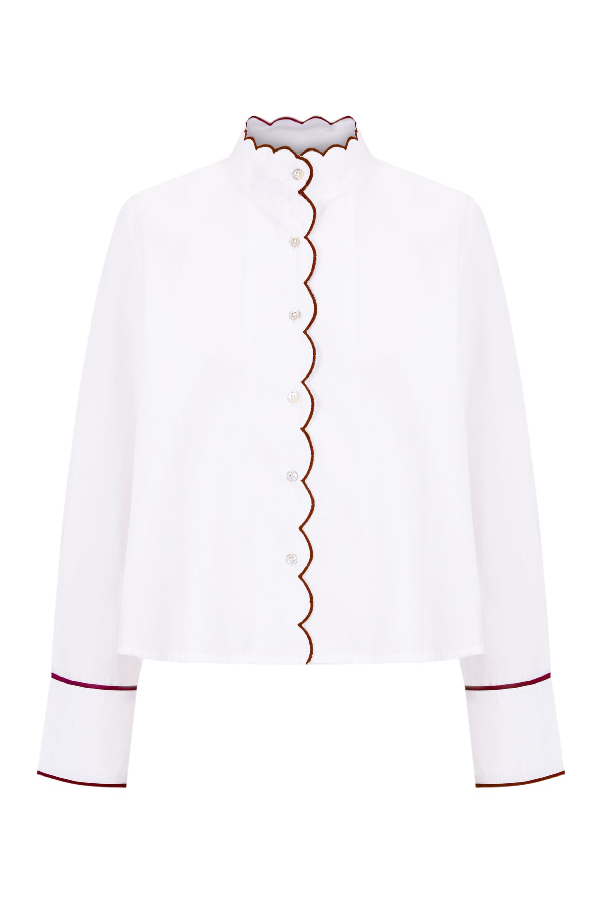 GARNET BRENNET BLOUSE | BYAN